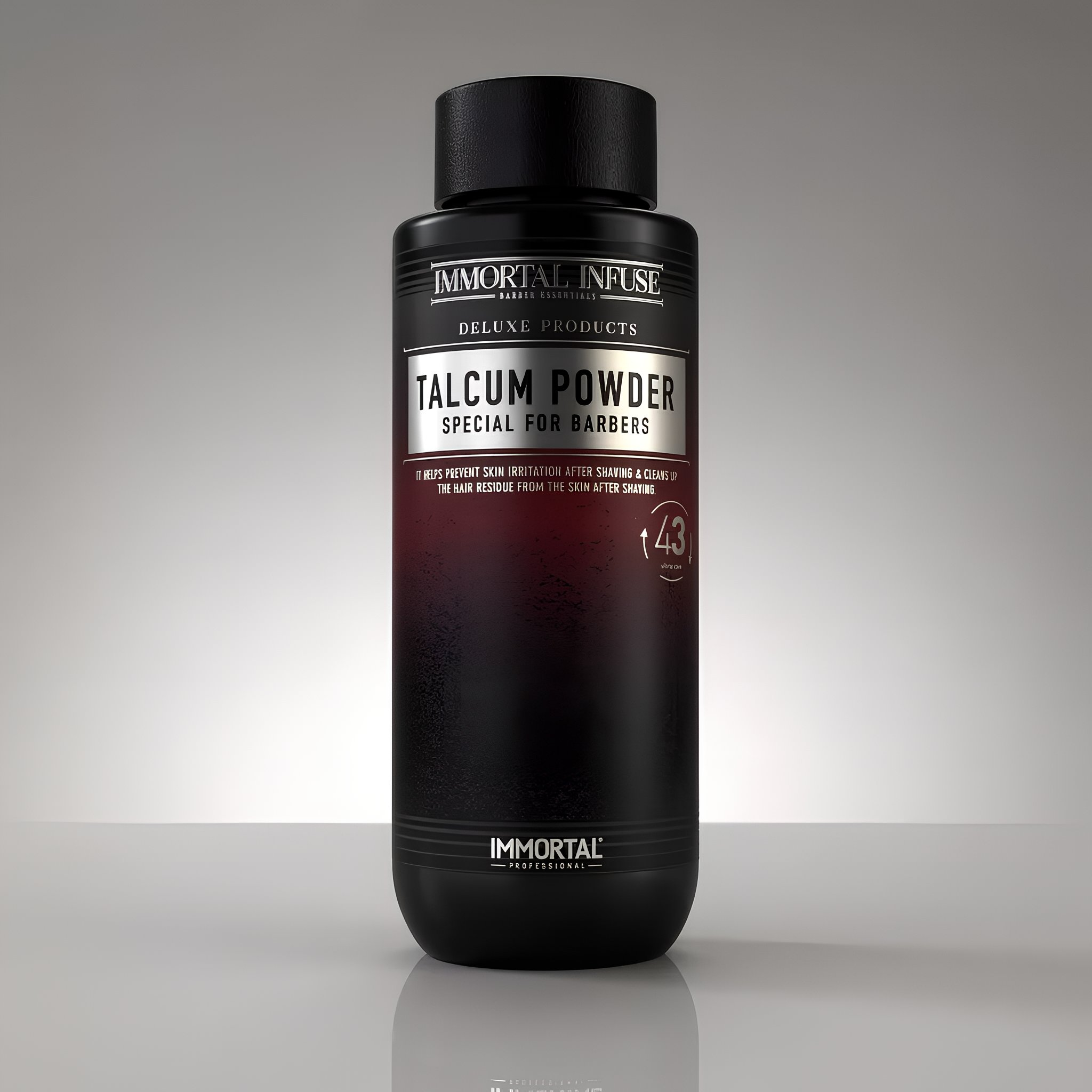 TALCUM POWDER SPECIAL FOR BARBER 180ml – IMMORTAL CHILE
